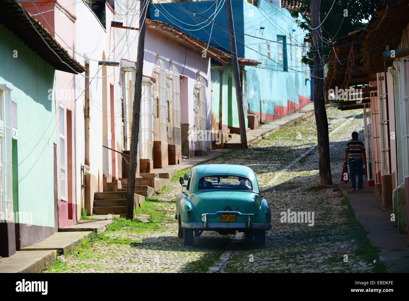 View of Trinidad street,one of UNESCOs World Heritage sites since 1988 ...