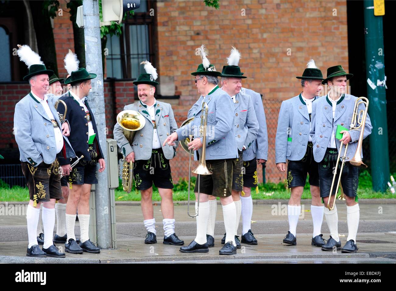 Oktoberfest munich band hi-res stock photography and images - Alamy