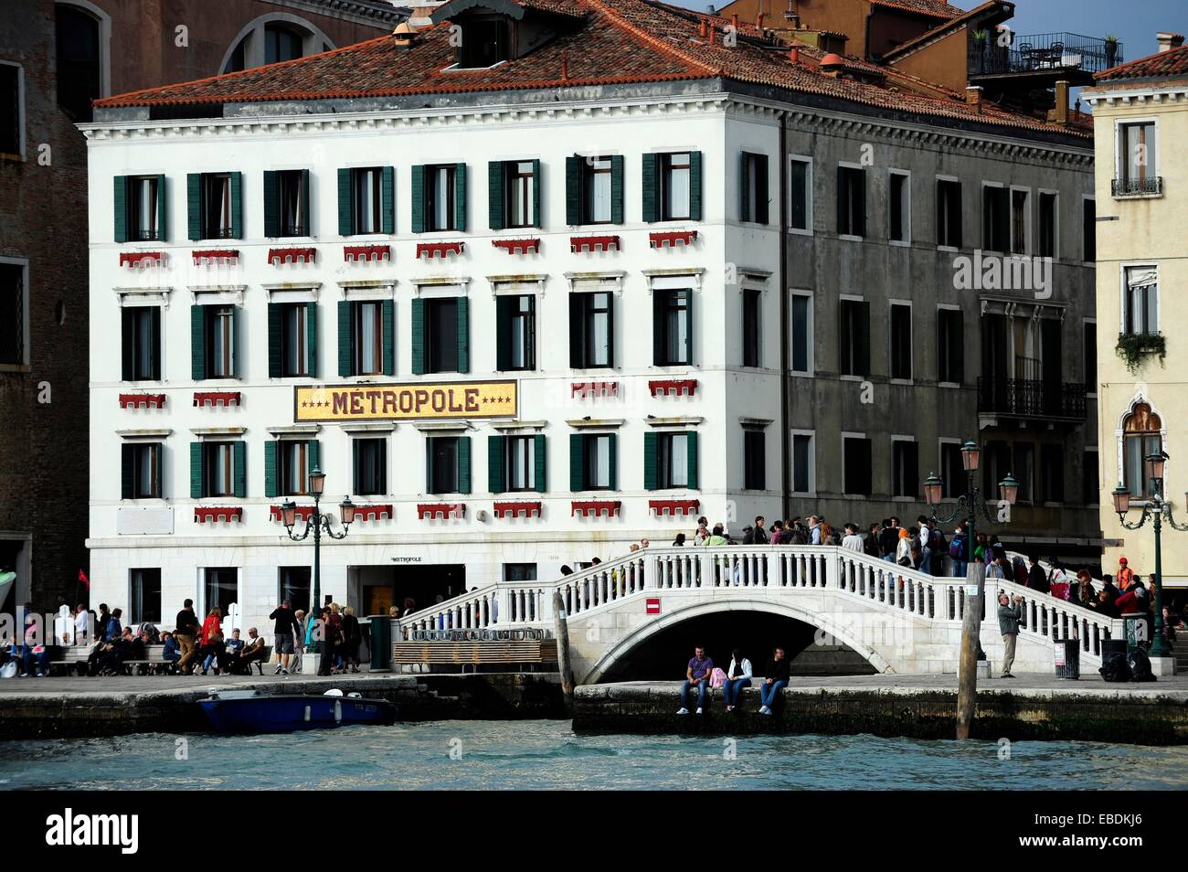 Metropole Hotel in Venice,Italy,Europe Stock Photo - Alamy