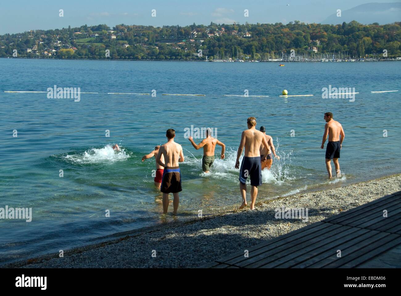 Paquis geneva people hi-res stock photography and images - Alamy