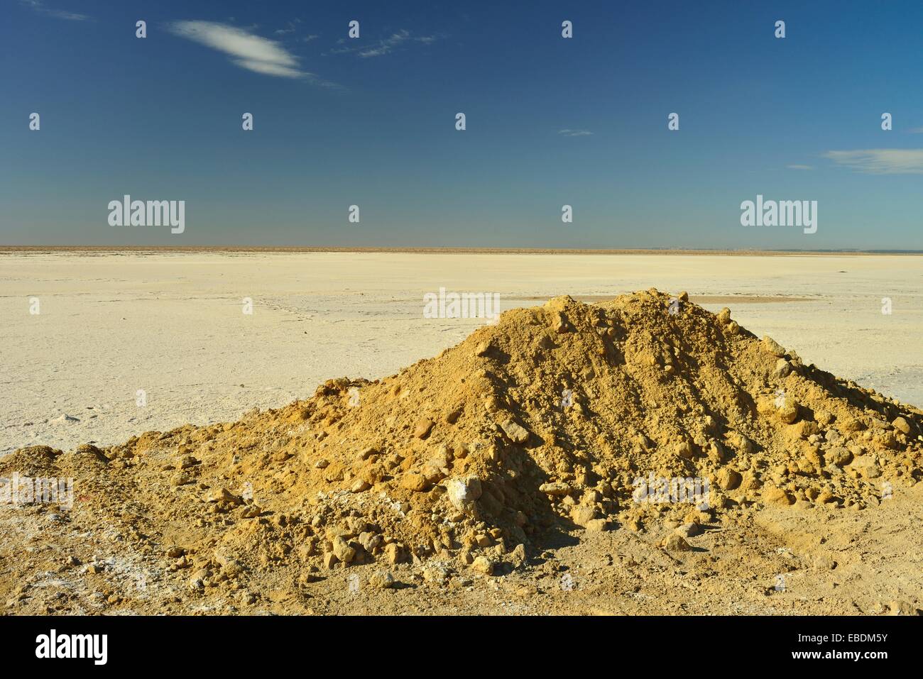Chott El Djerid, South of Tunisia Stock Photo - Alamy