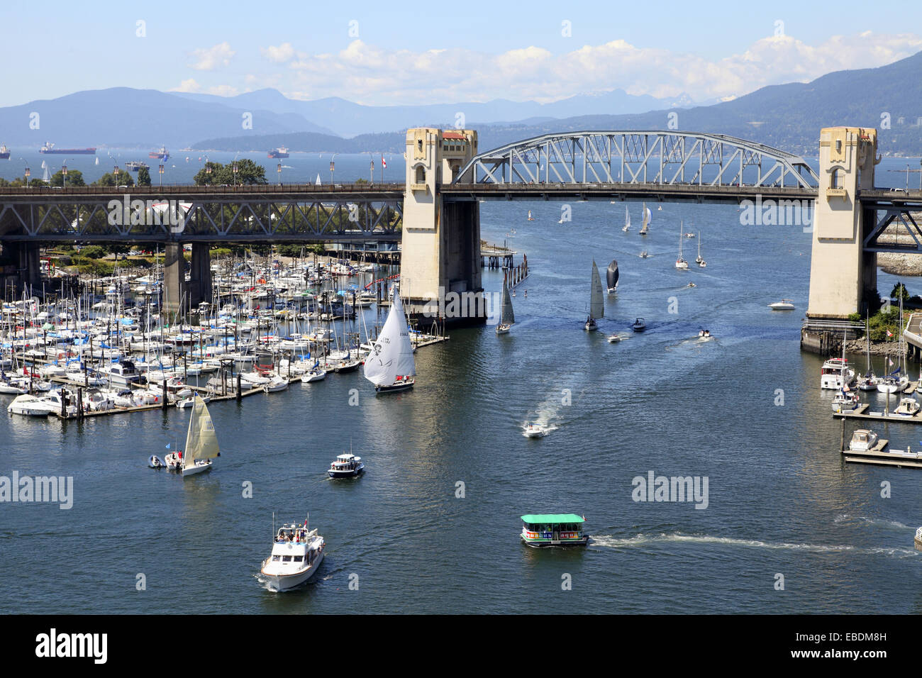 Granville Bridge, Vancouver, Canada Stock Photo - Alamy