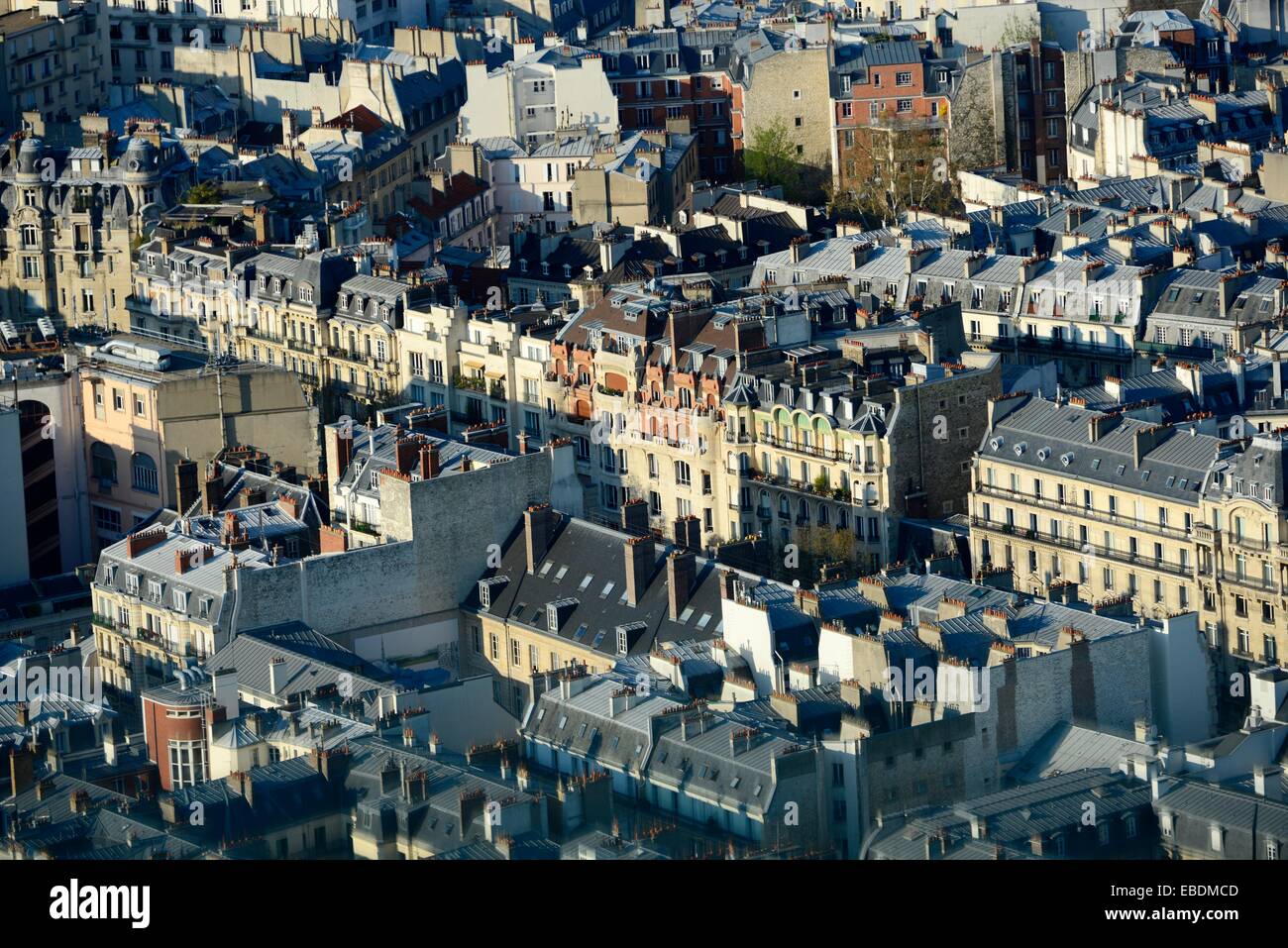 View of Paris roof tops in Paris,France,Europe Stock Photo - Alamy