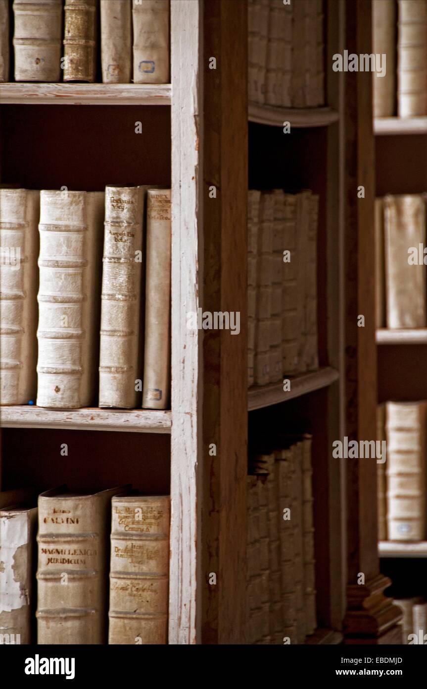 The library in Benedictine monastery Ottobeuren Bavaria Southern ...