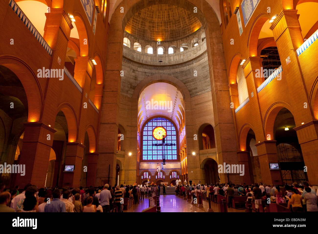 Basilica Of The National Shrine Of Our Lady Of Aparecida Stock Photos ...