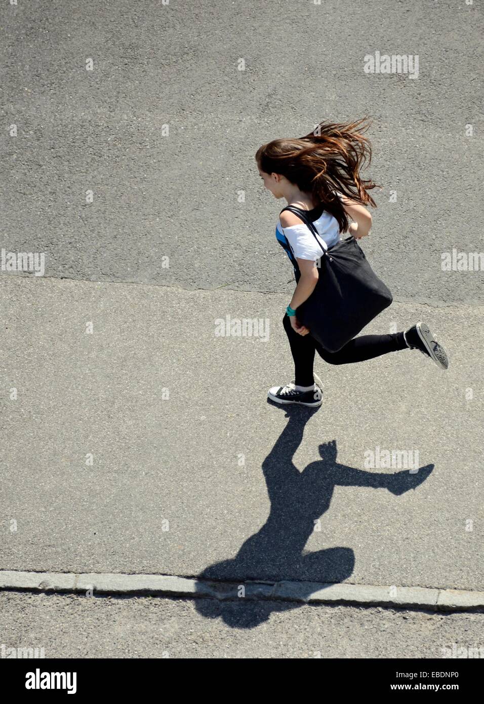 Running To Catch Bus Stock Photos & Running To Catch Bus Stock Images ...