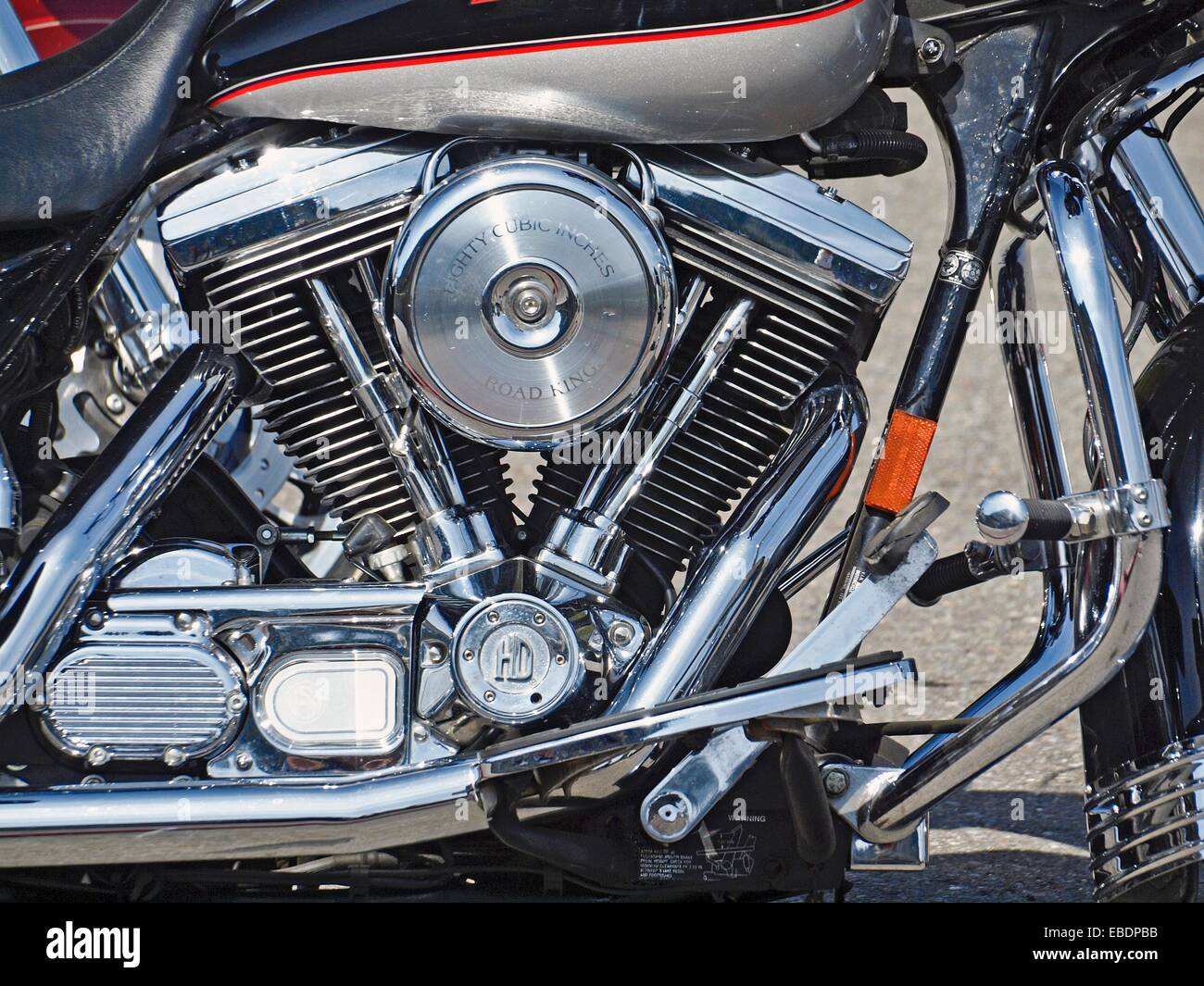 Closeup of a motorcycle engine Stock Photo - Alamy