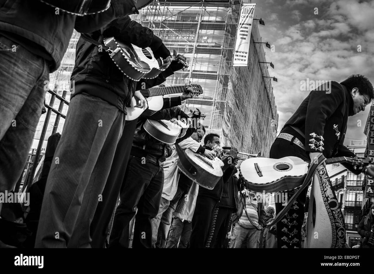 Mariachi Black and White Stock Photos & Images - Alamy