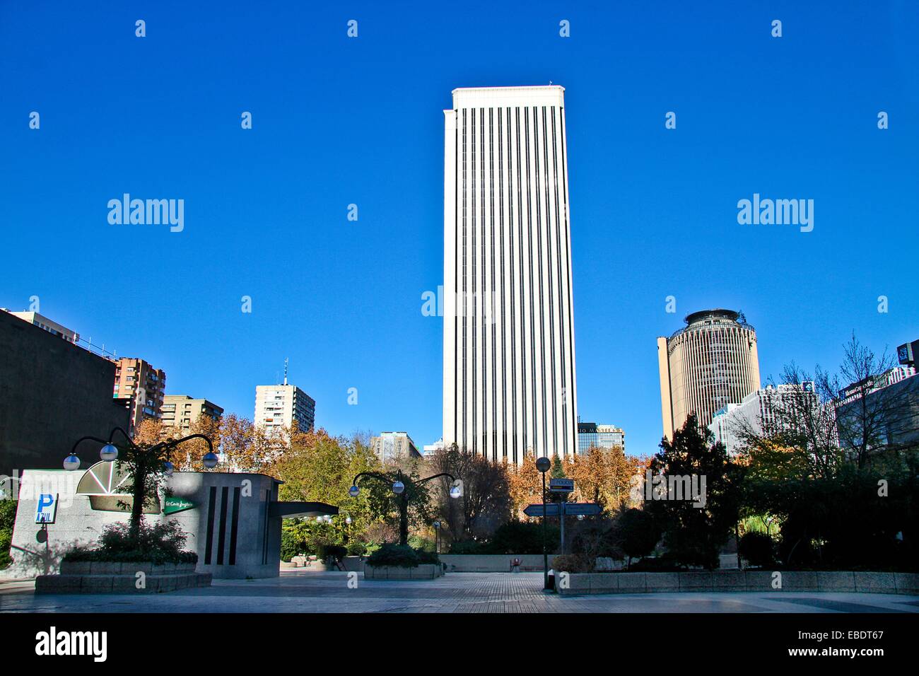 Picasso tower madrid hi-res stock photography and images - Alamy