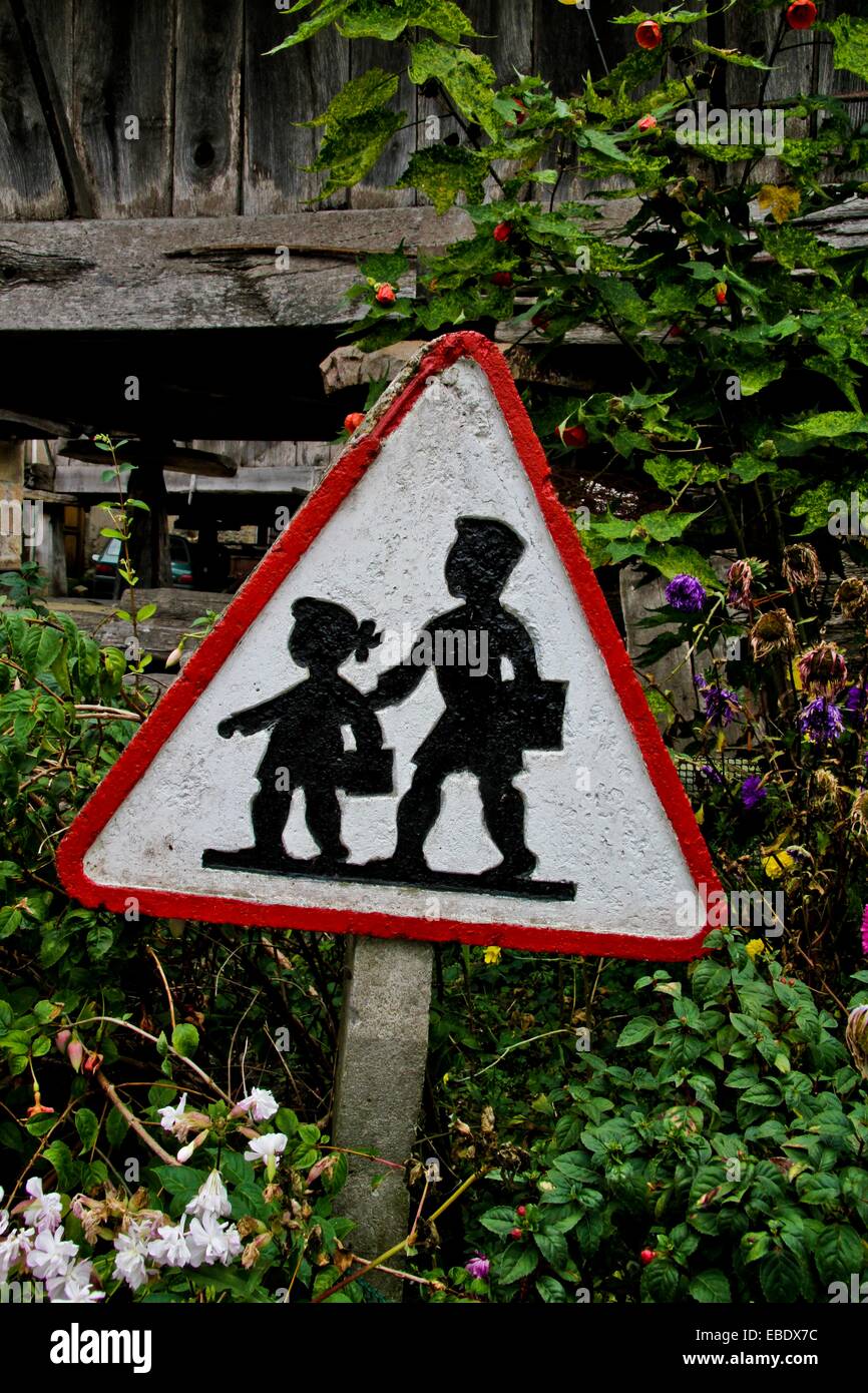 Children Old Traffic Sign High Resolution Stock Photography and Images ...