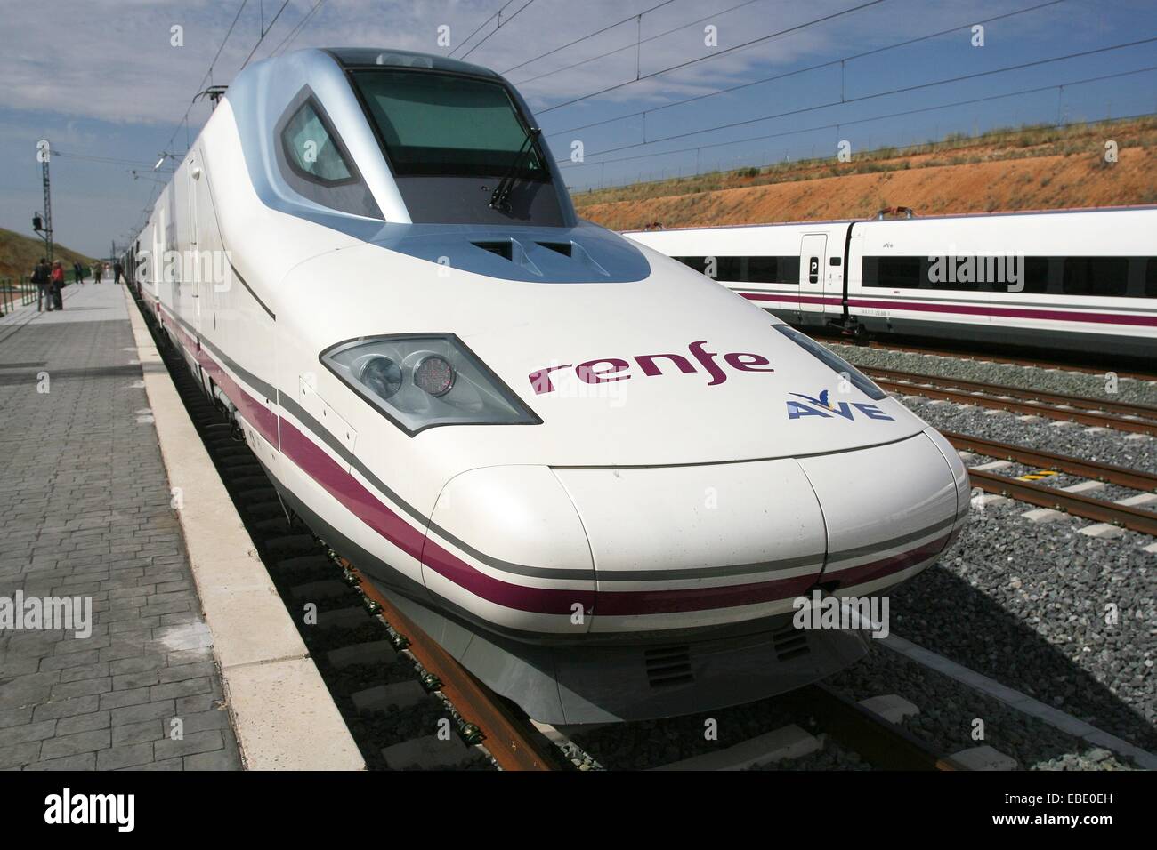 Renfe Ave Fast Train High Resolution Stock Photography and Images - Alamy