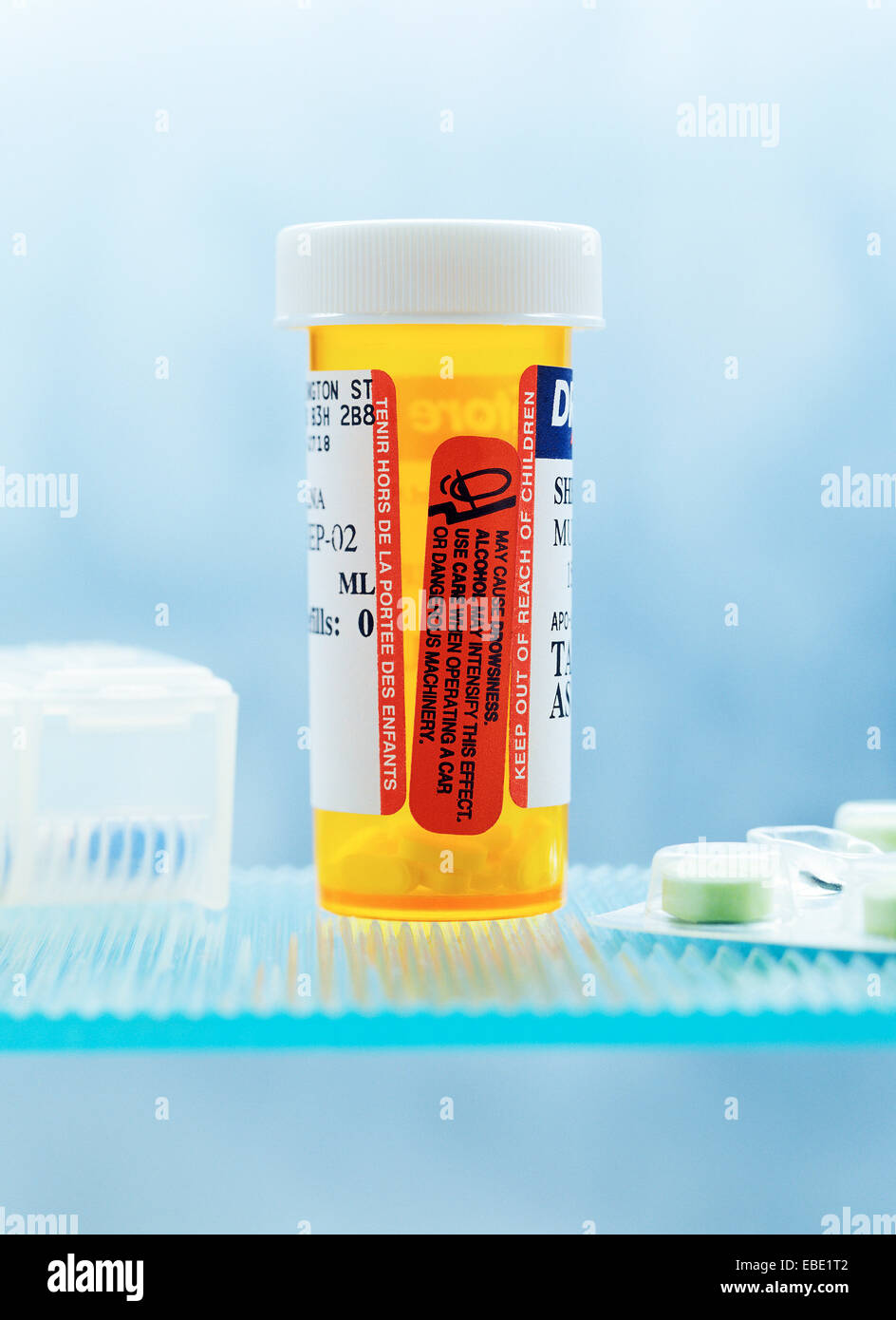 Medication Drug Warning Label High Resolution Stock Photography and ...