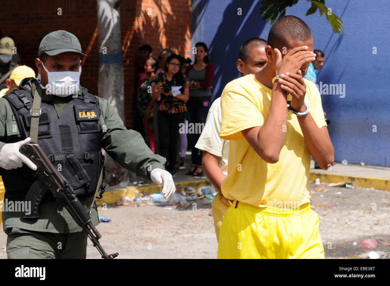Barquisimeto, Venezuela. 28th Nov, 2014. An inmate of the Penitentiary ...