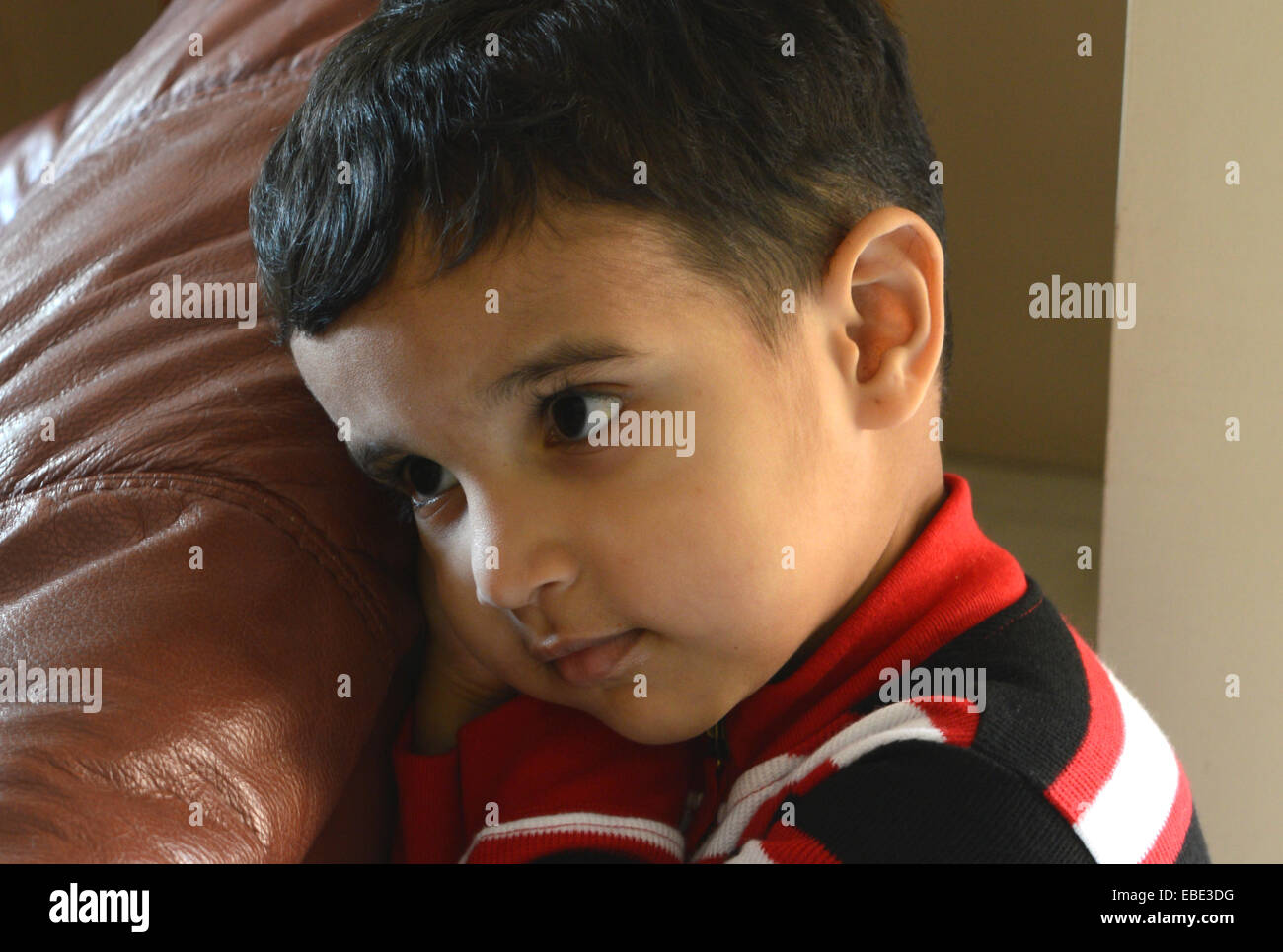 A kid with dreamy eyes Stock Photo - Alamy