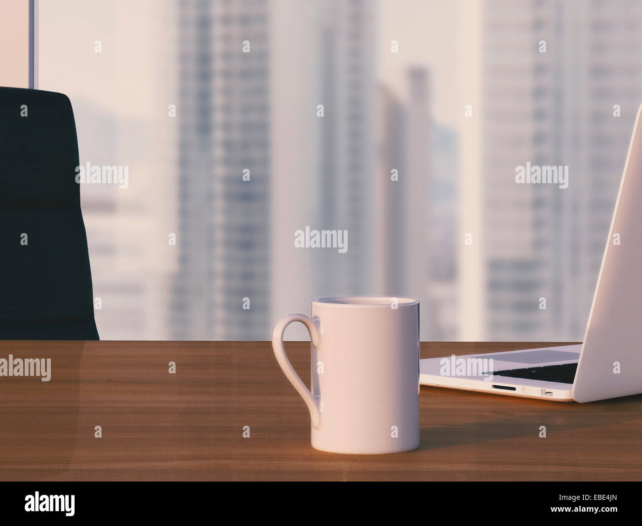 Vacant desk laptop hi-res stock photography and images - Alamy