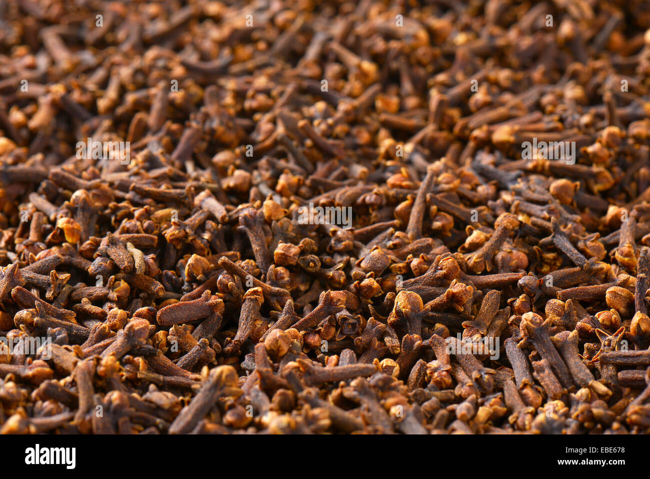 Full frame of dried cloves Stock Photo - Alamy