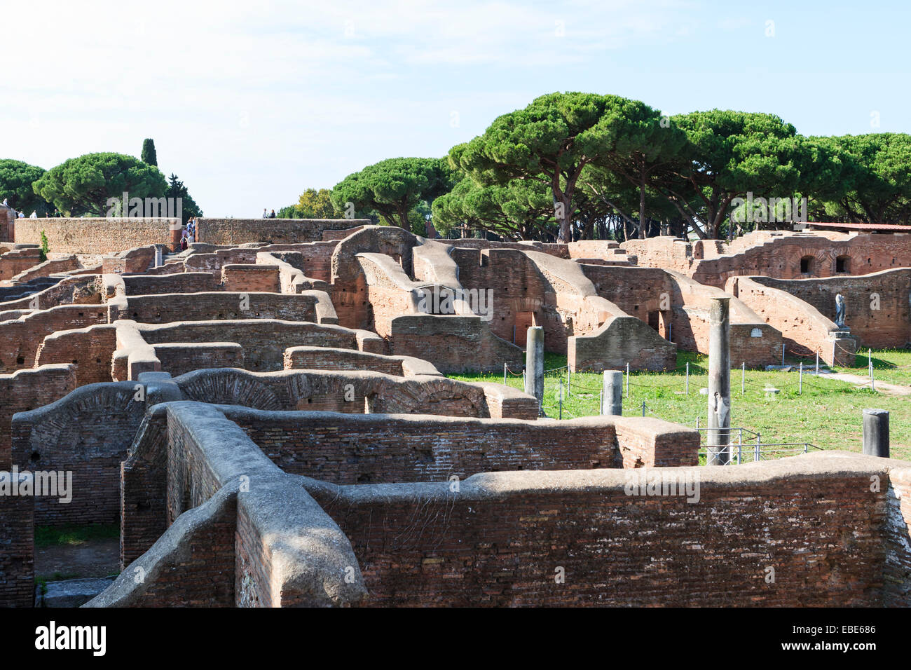 Ancient ostia building hi-res stock photography and images - Alamy
