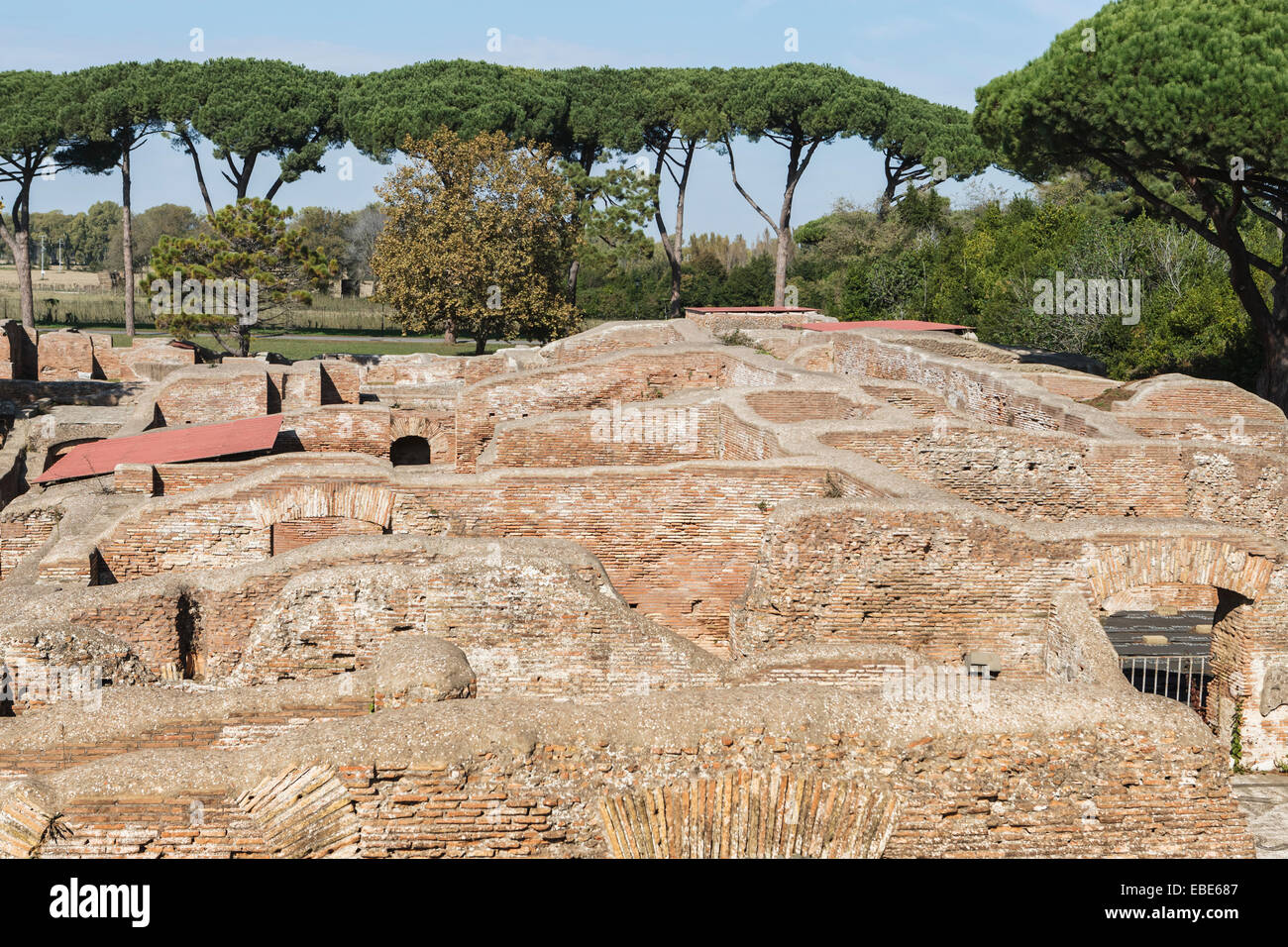 Ancient ostia building hi-res stock photography and images - Alamy