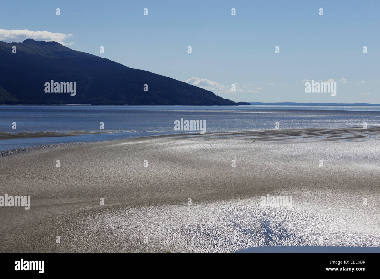 Cook Inlet near Girdwood, Alaska, USA Stock Photo - Alamy