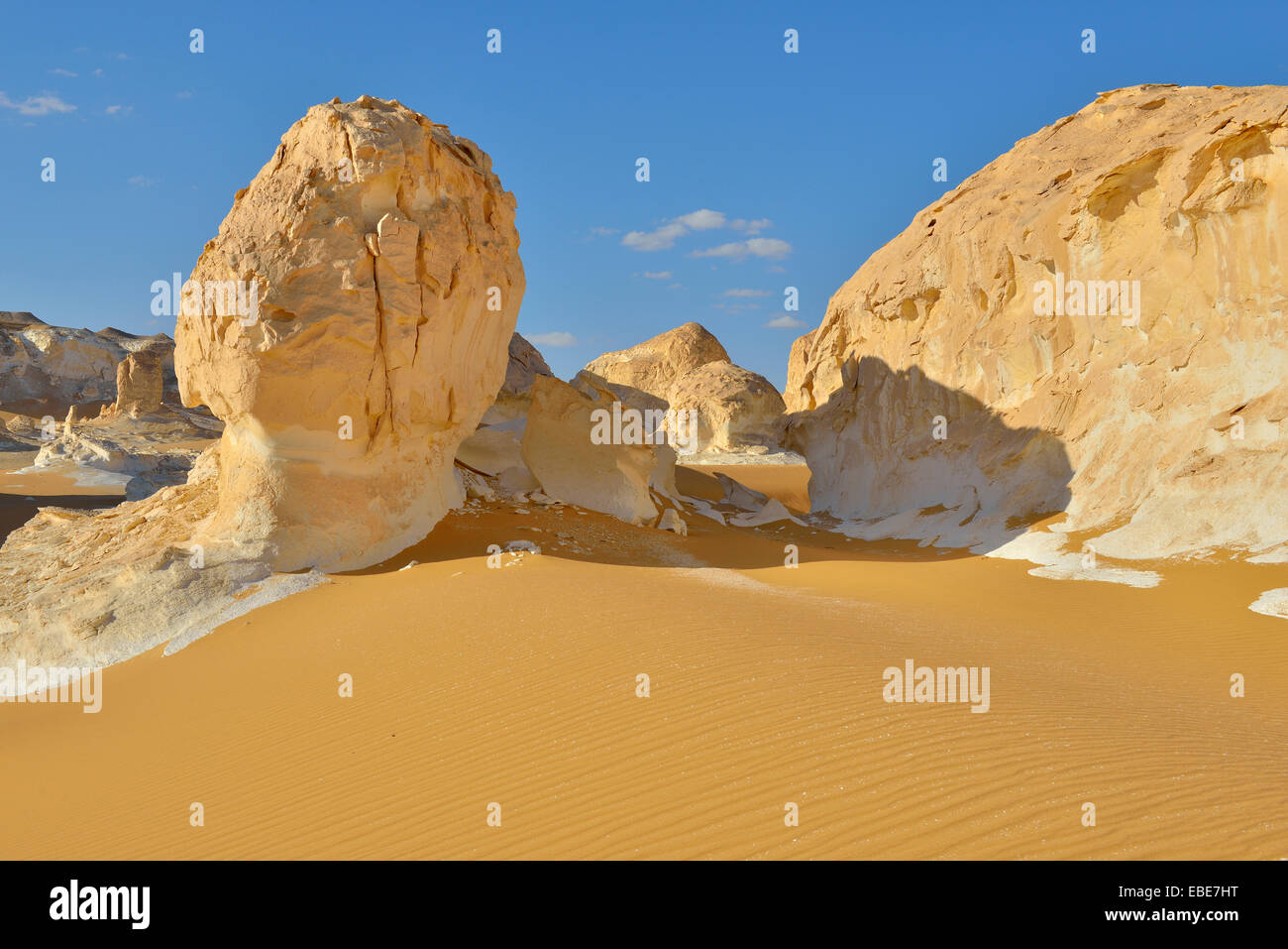 Rock Formations in White Desert, Libyan Desert, Sahara Desert, New ...