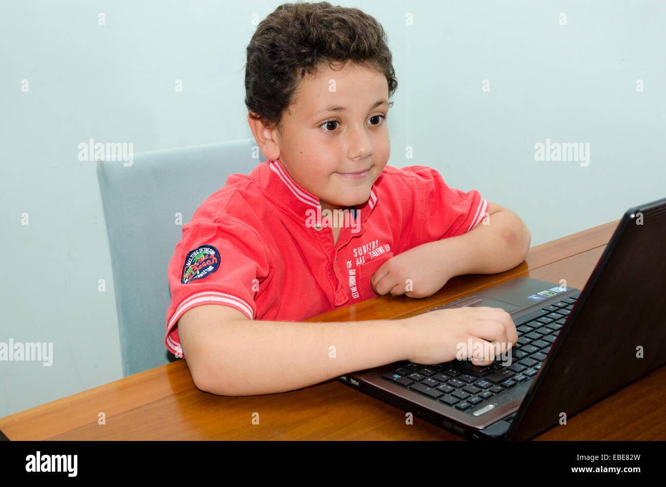 Study, play, learn, inquire with the new technologies Stock Photo - Alamy