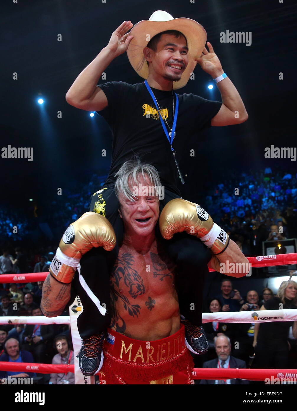 Mickey Rourke Actor Boxer High Resolution Stock Photography and Images ...