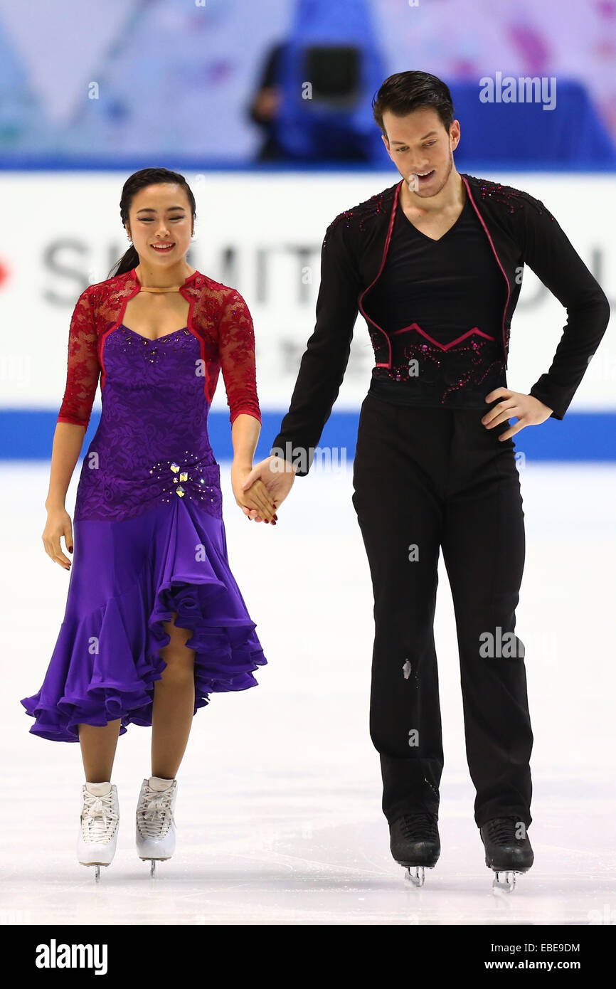 Osaka, Japan. 29th Nov, 2014. Emi Hirai & Marien De La Asuncion (JPN ...