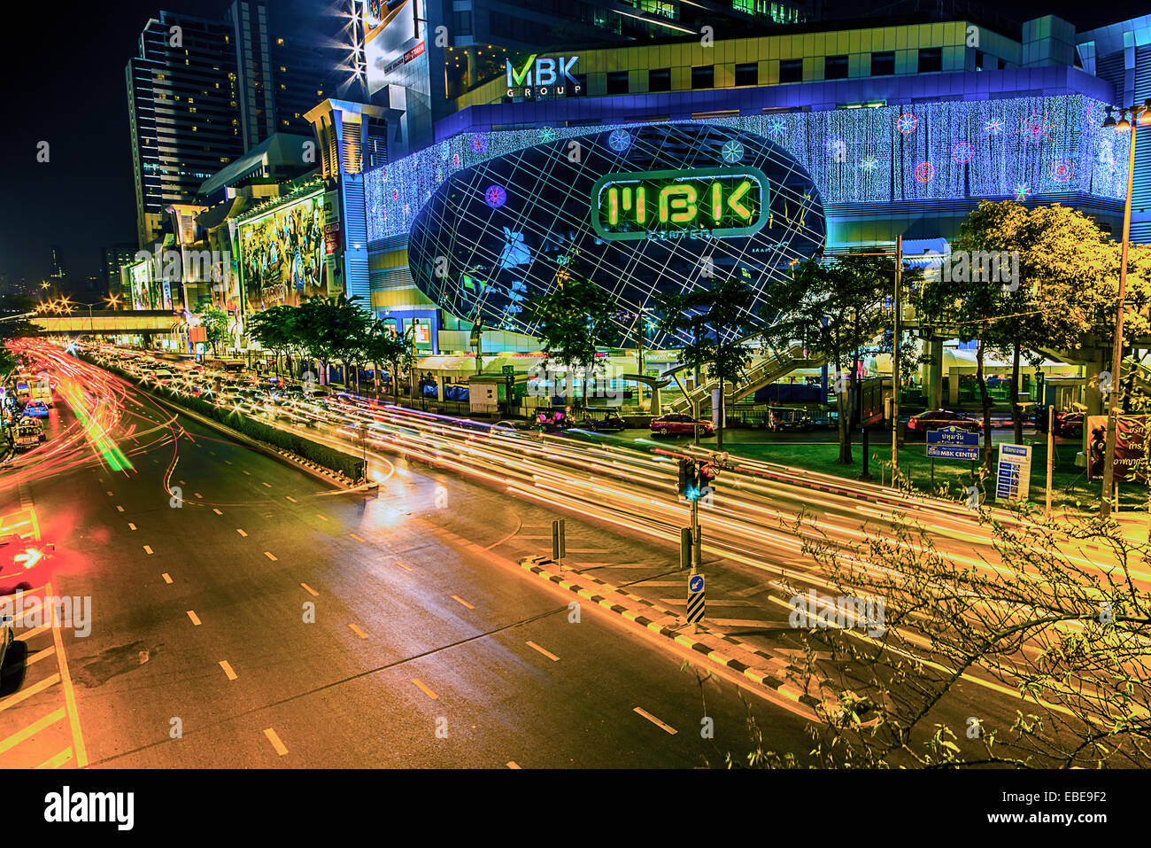 Bangkok city thailand shopping mall architecture hi-res stock ...