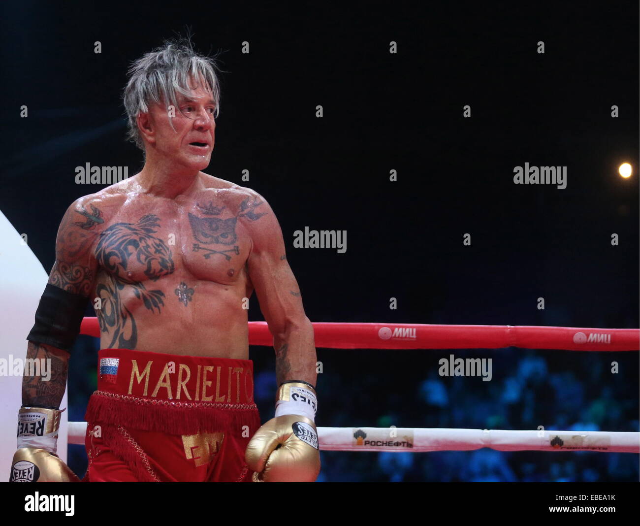 Mickey Rourke Actor Boxer High Resolution Stock Photography and Images ...