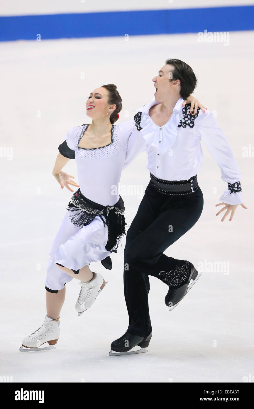 Osaka, Japan. 29th Nov, 2014. Cathy Reed & Chris Reed (JPN) Figure ...