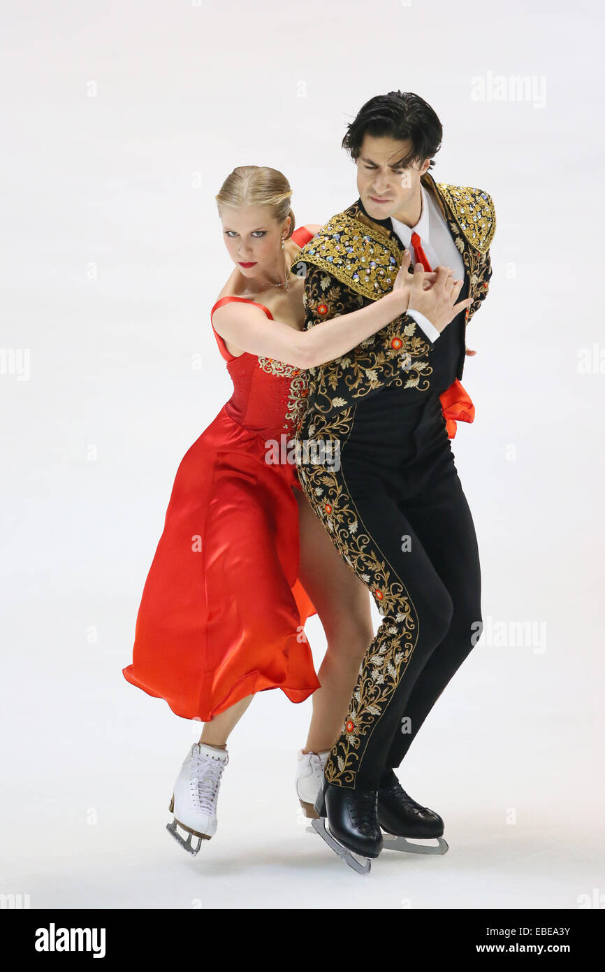 Osaka, Japan. 29th Nov, 2014. Kaitlyn Weaver & Andrew Poje (CAN) Figure ...