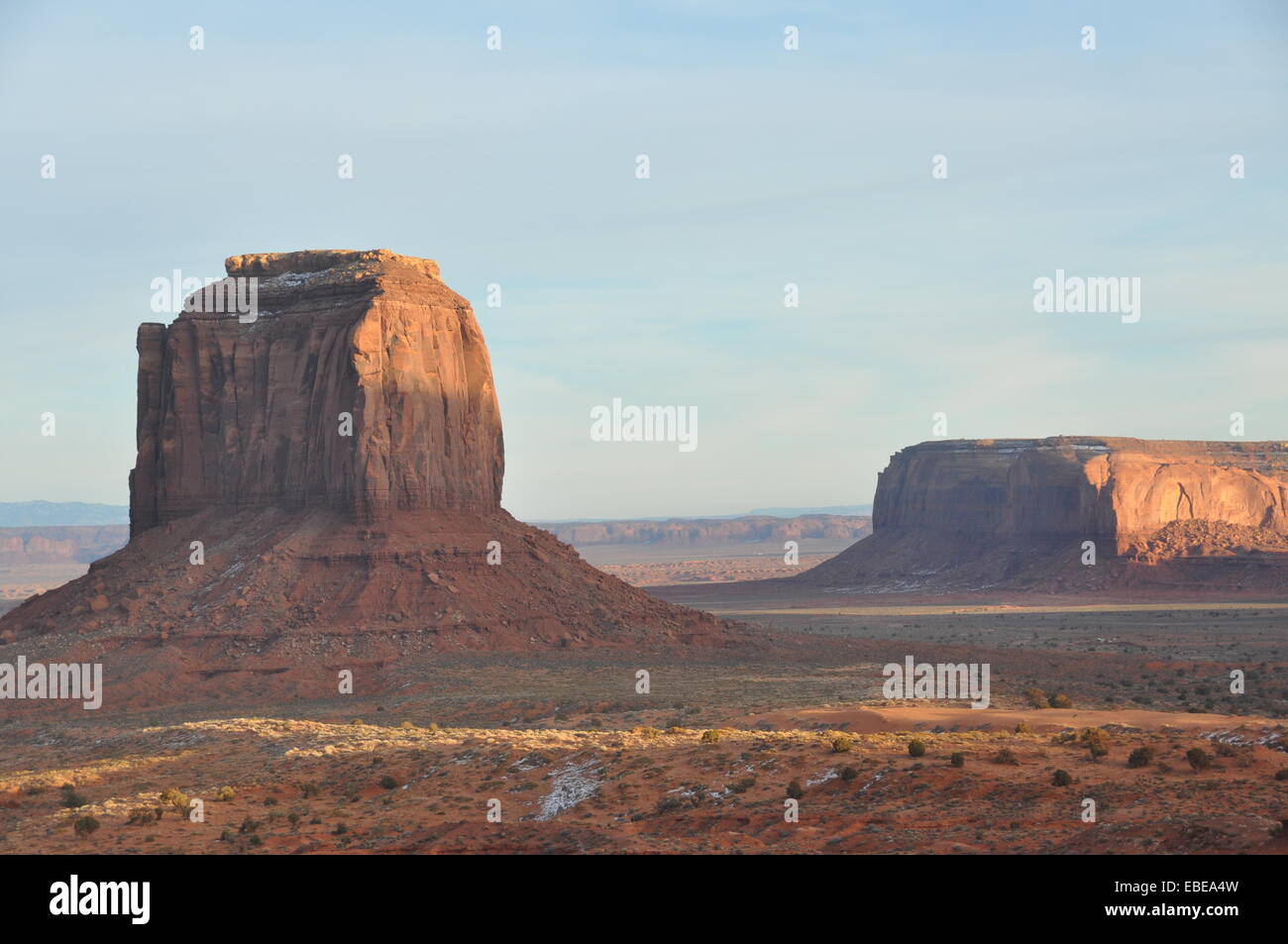 Merrick's Butte, Monument Valley, Arizona Stock Photo - Alamy