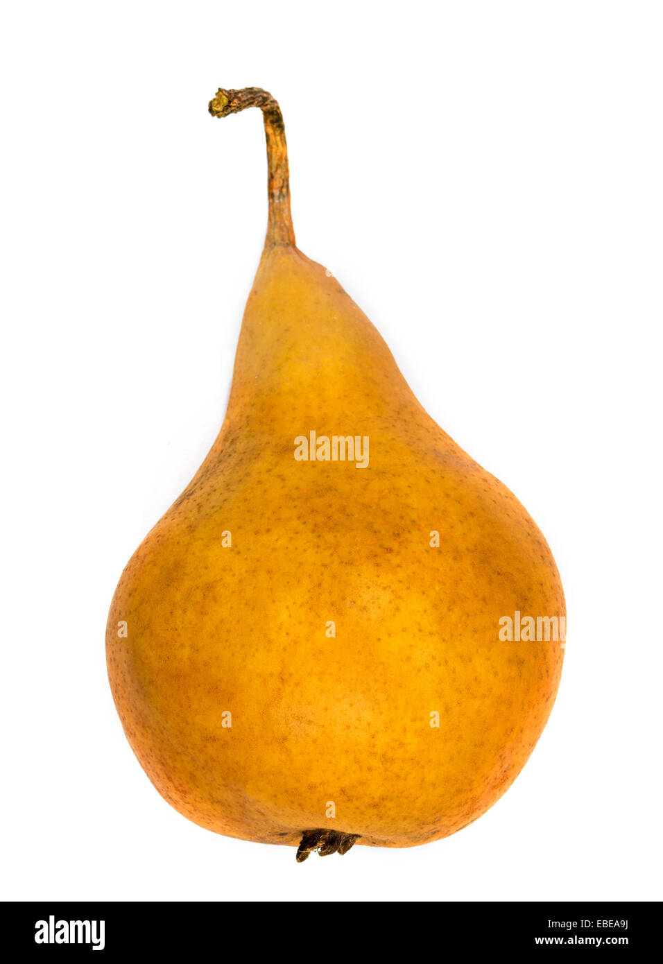 Single pear isolated on white Stock Photo - Alamy