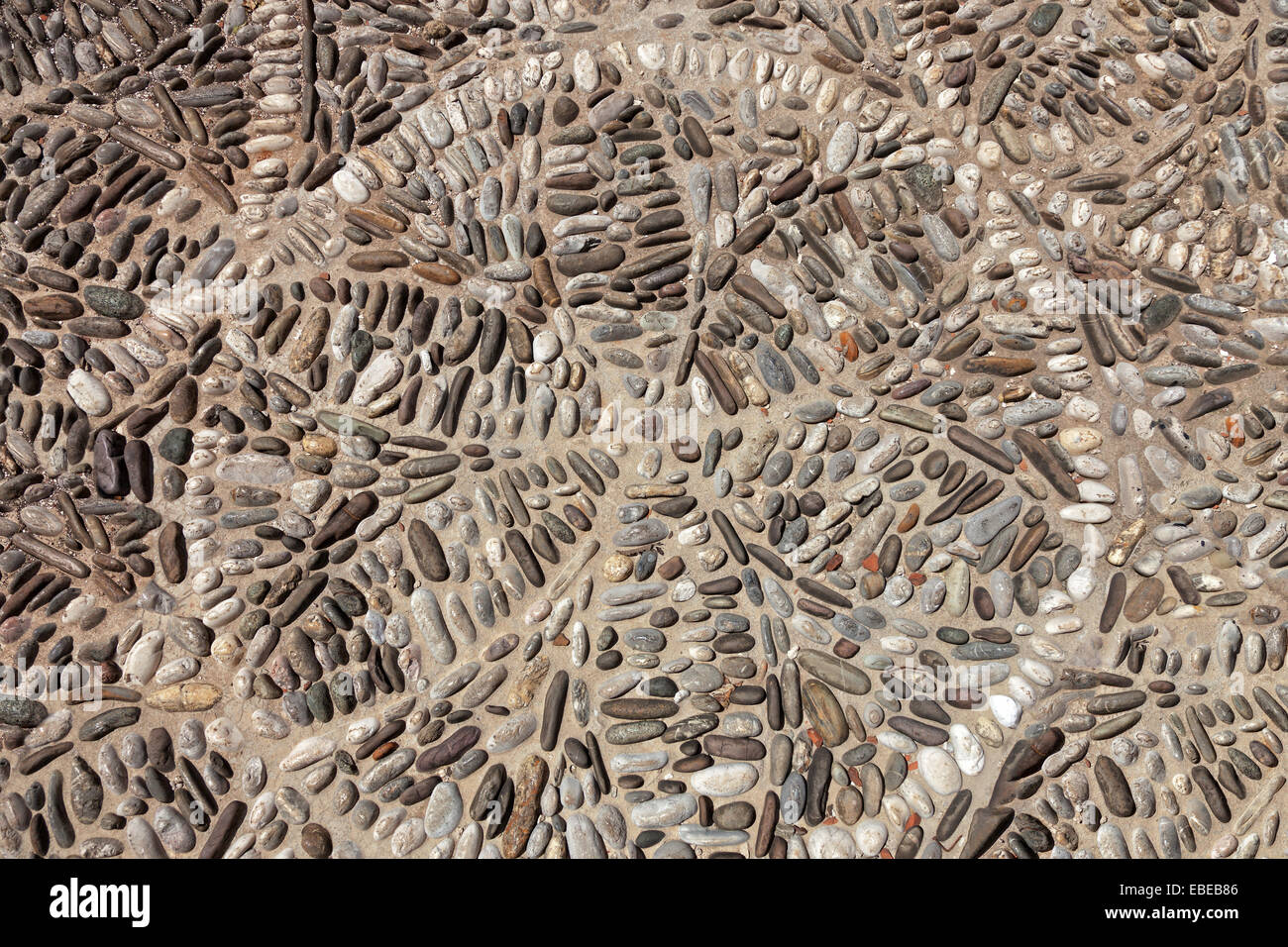 Background with group of small stone in ring Stock Photo - Alamy