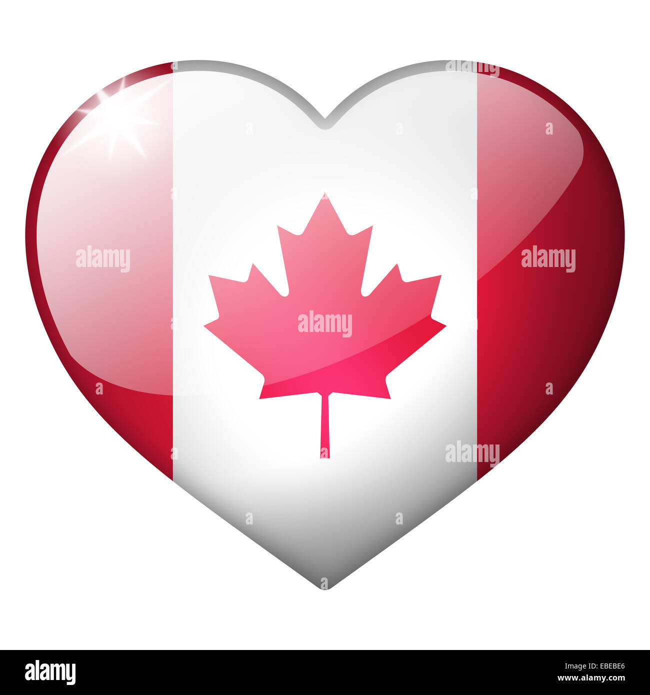 I love canada Cut Out Stock Images & Pictures - Alamy
