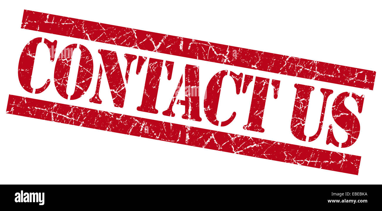 Contact us stamp square hi-res stock photography and images - Alamy