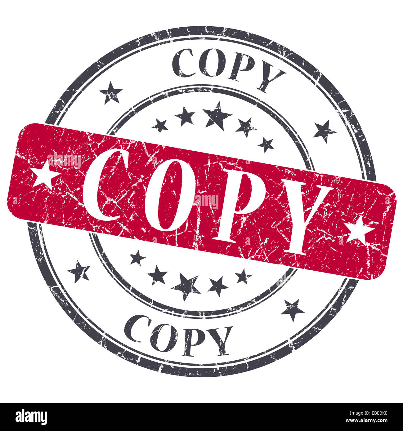 Assignment round red grunge stamp hi-res stock photography and images ...