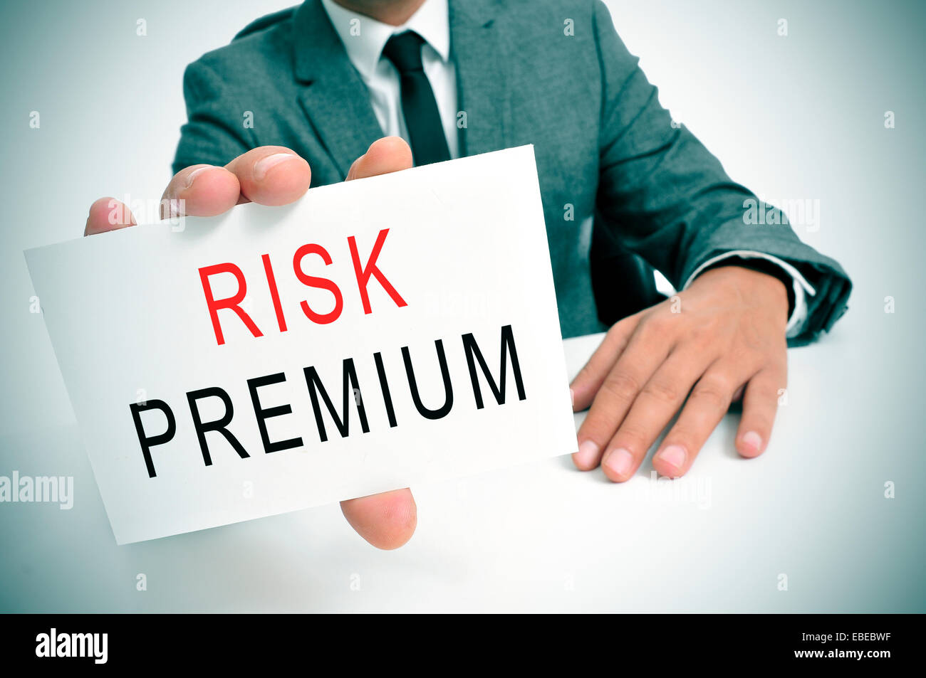 Risk premium stock hi-res stock photography and images - Alamy