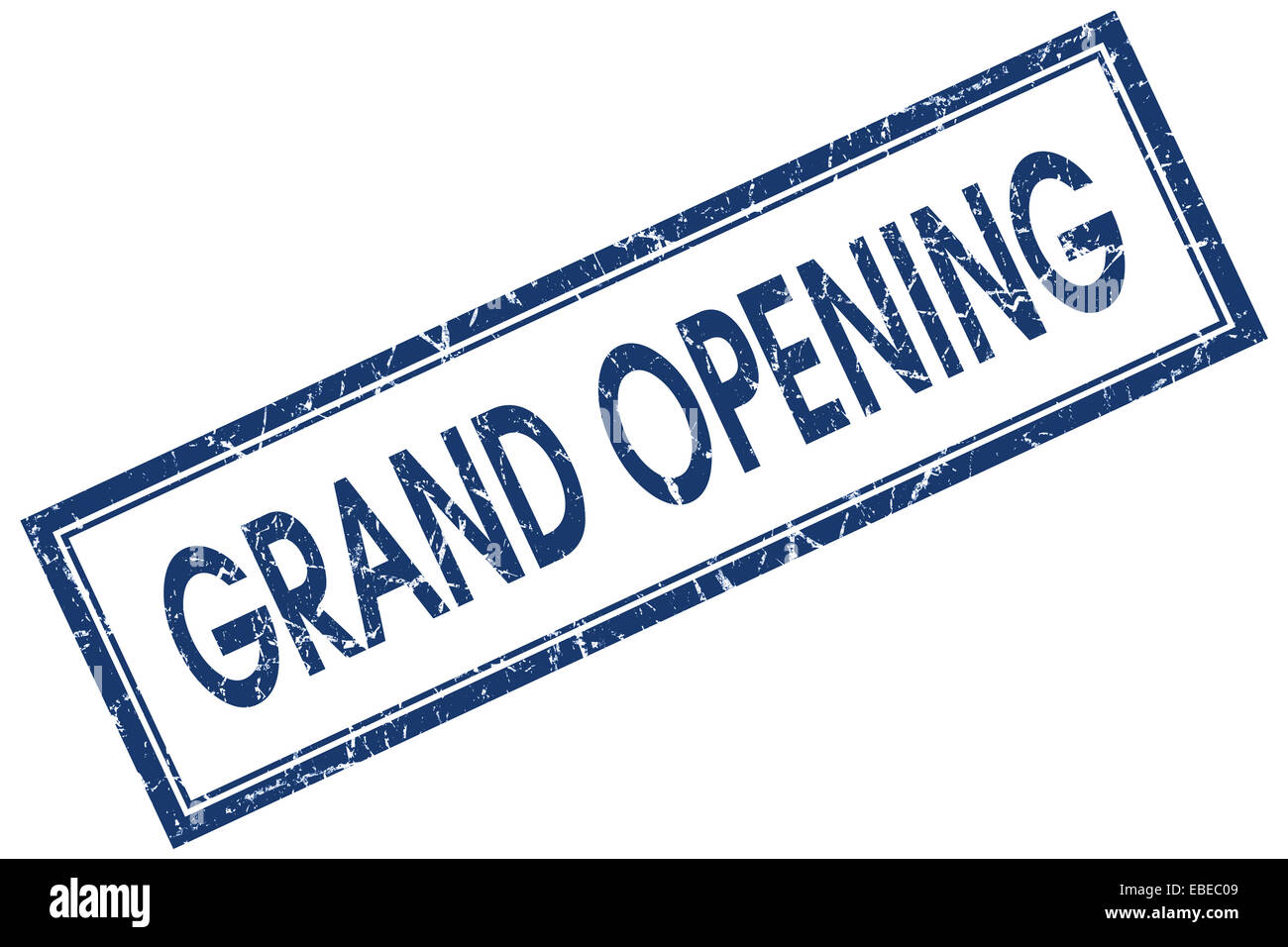 Marketing blue square grunge Cut Out Stock Images & Pictures - Alamy