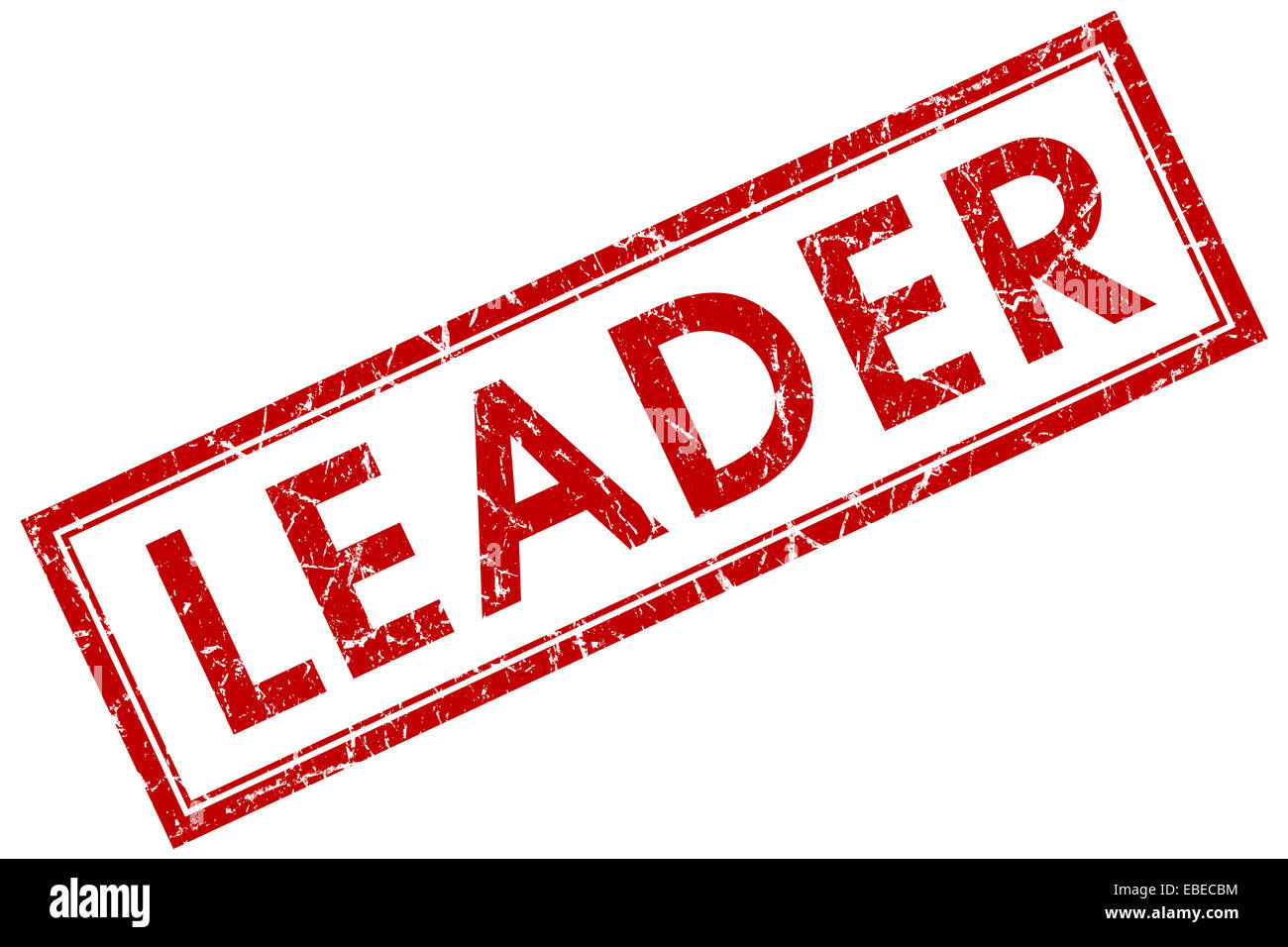 Leader square isolated sign Cut Out Stock Images & Pictures - Alamy