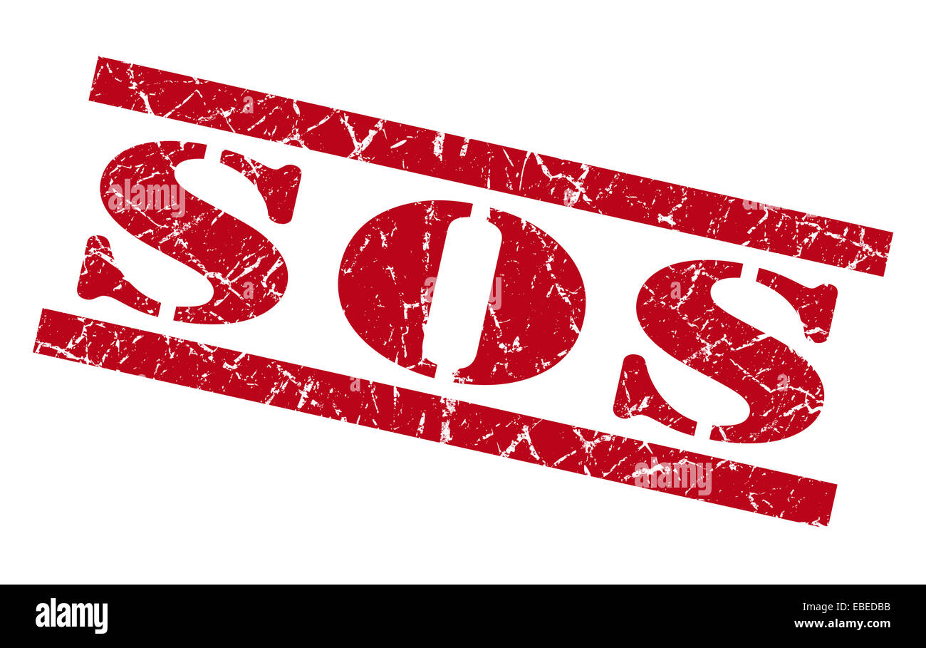 Emergency square stamp grunge Cut Out Stock Images & Pictures - Alamy