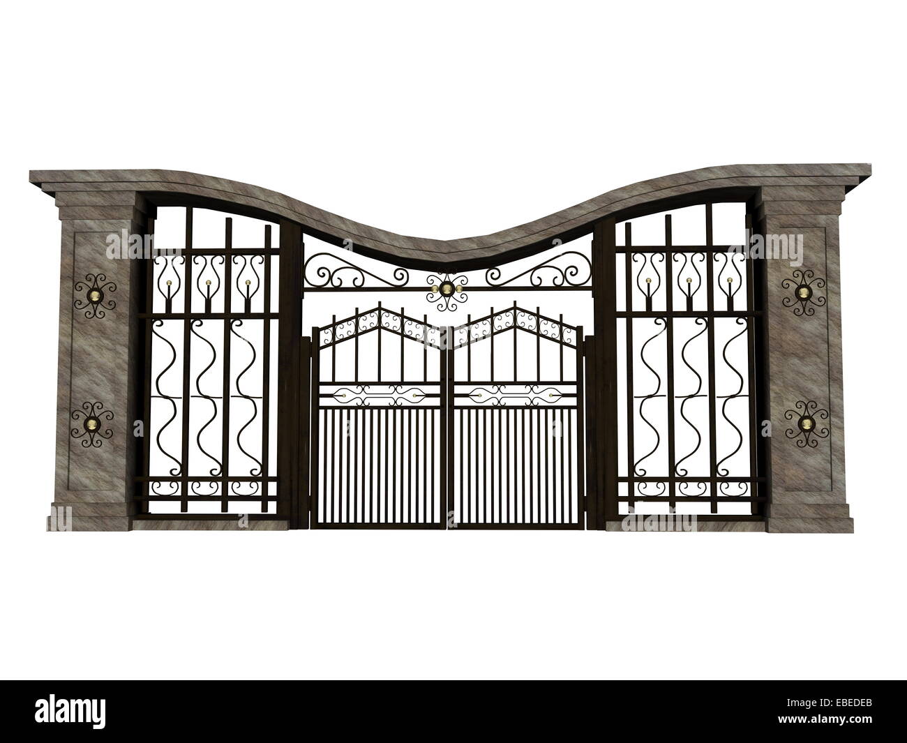 Big gate Cut Out Stock Images & Pictures - Alamy