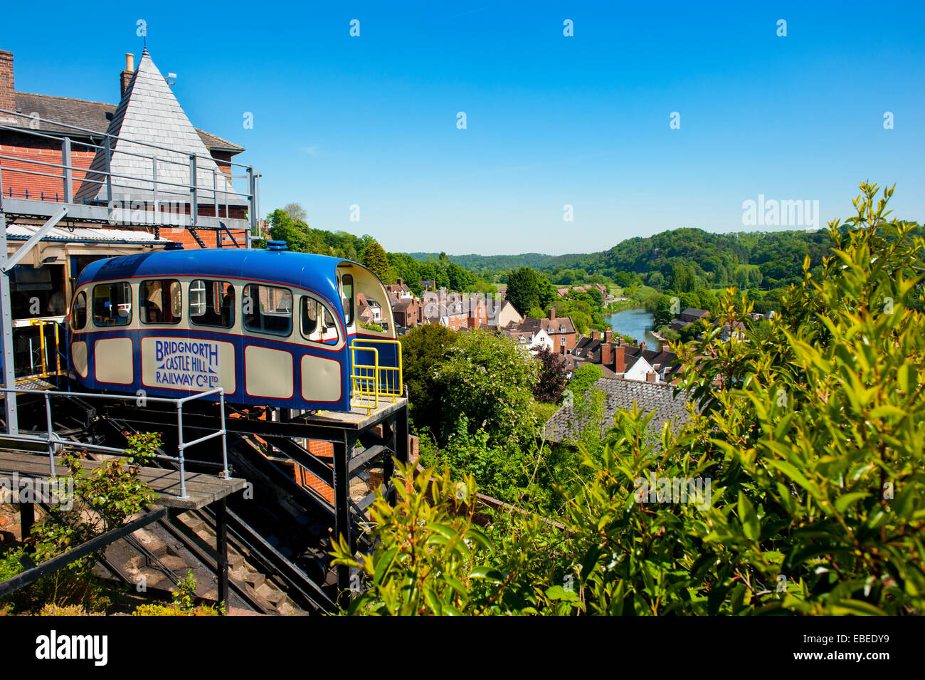 The west hill cliff railway hi-res stock photography and images - Alamy