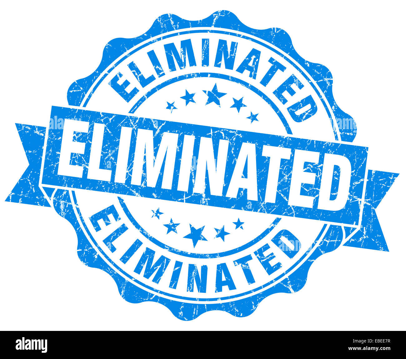 Eliminated stamp hi-res stock photography and images - Alamy