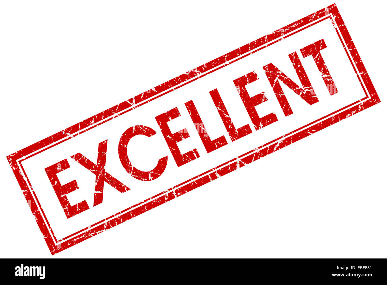 Excellent red square grungy stamp isolated on white background Stock ...