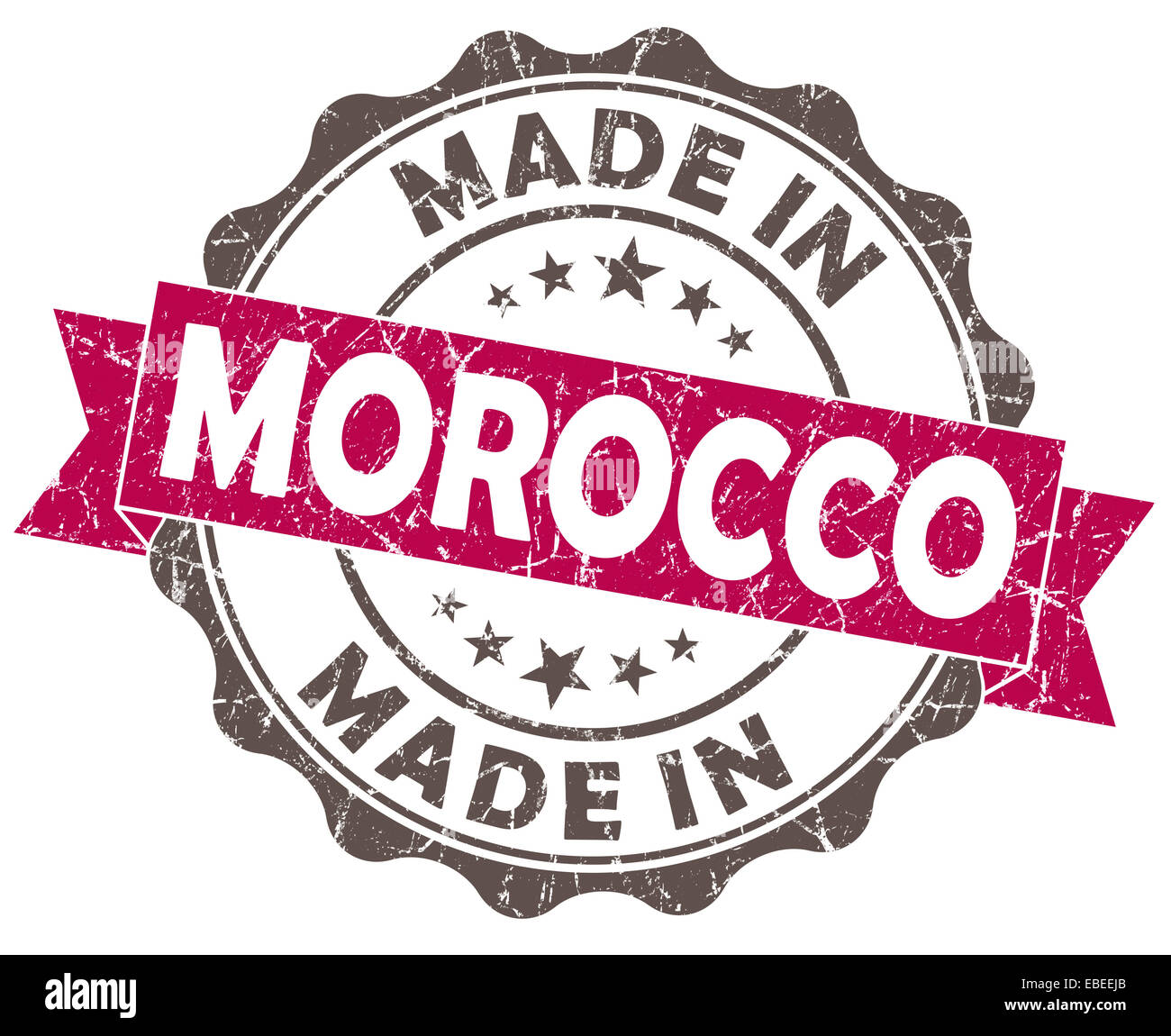 Made in morocco label hi-res stock photography and images - Alamy