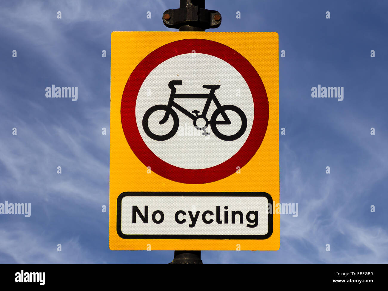 No cycling hi-res stock photography and images - Alamy
