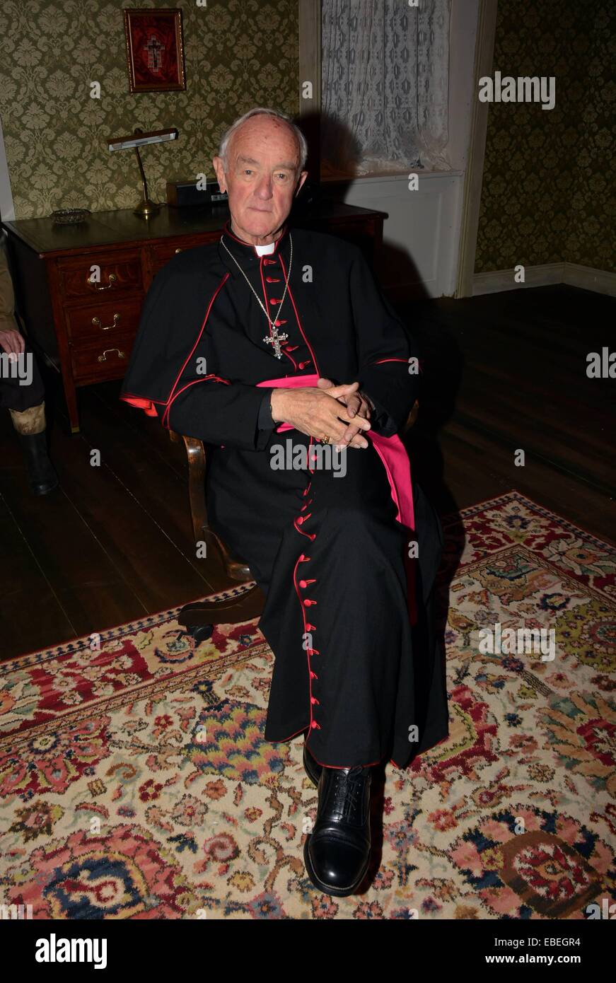 Father Ted's Father Jack actor Frank Kelly dons his priestly robes once ...