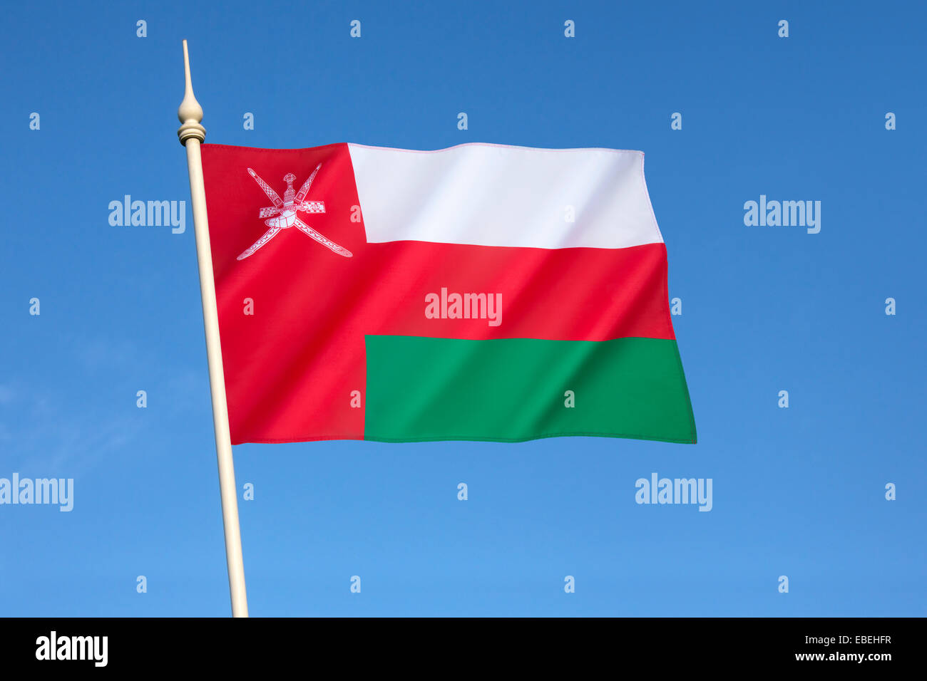 Oman flags hi-res stock photography and images - Alamy