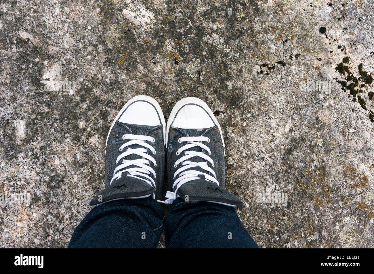 Trainers rocks hi-res stock photography and images - Alamy
